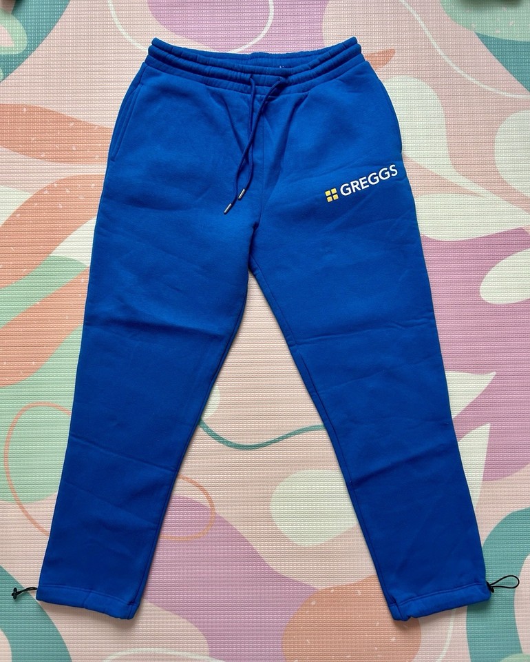Primark Greggs Tracksuit Joggers Jogging Bottoms - Blue - Size M Medium ...