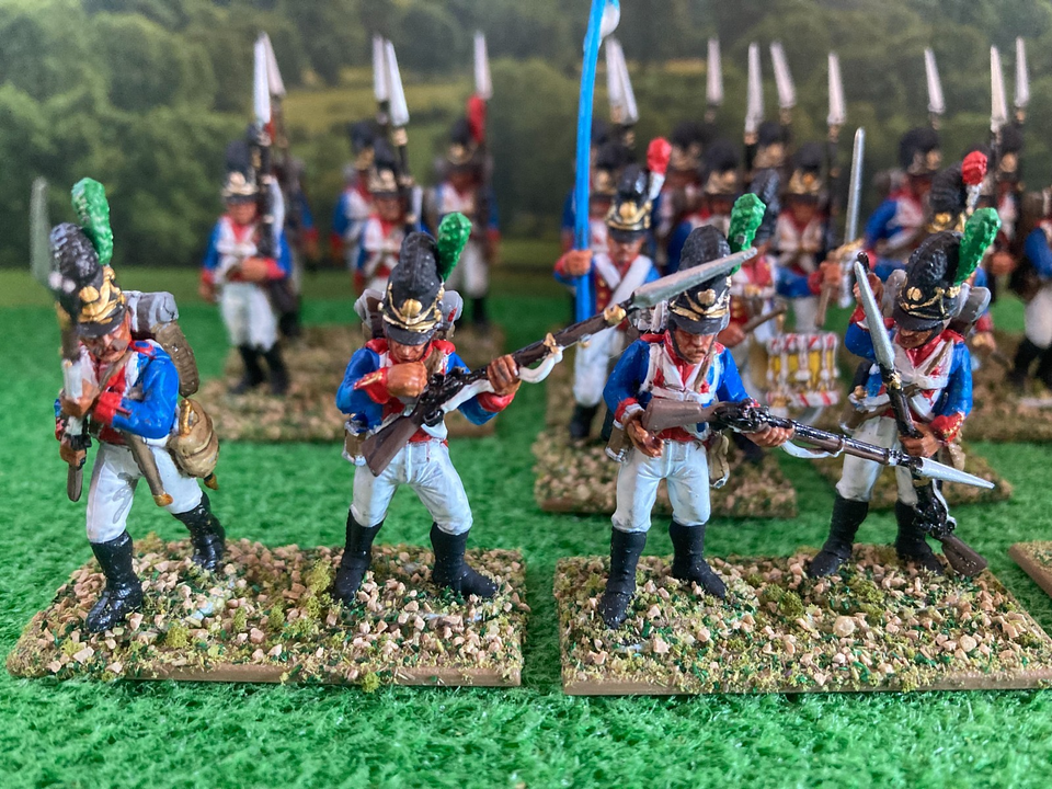 Victrix Bavarian infantry Battalion 28mm -well painted and ready for ...