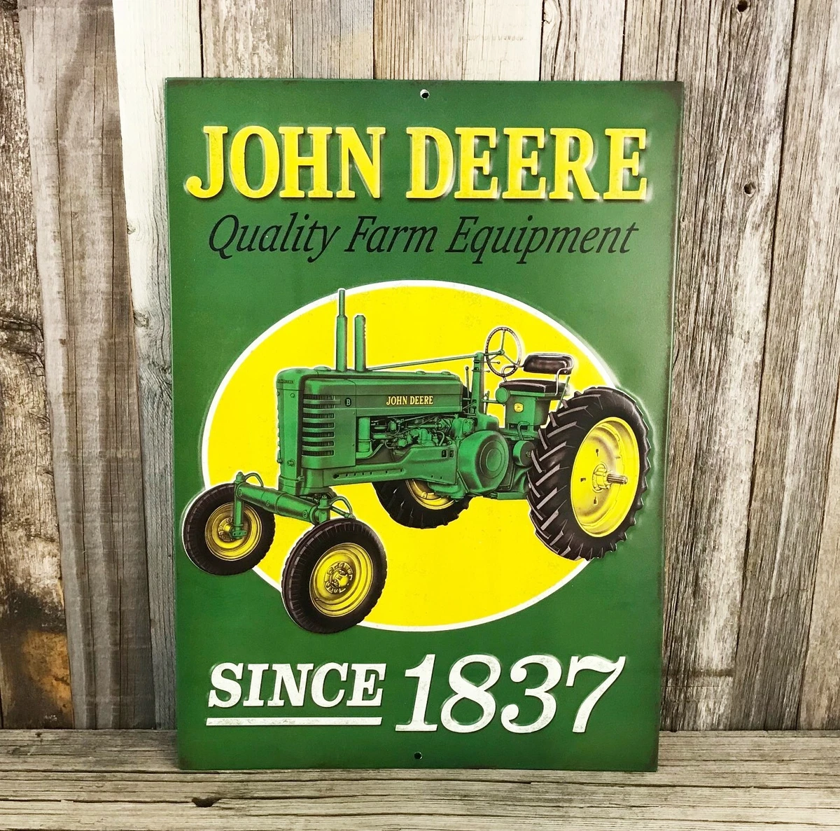 John Deere Tin Sign
