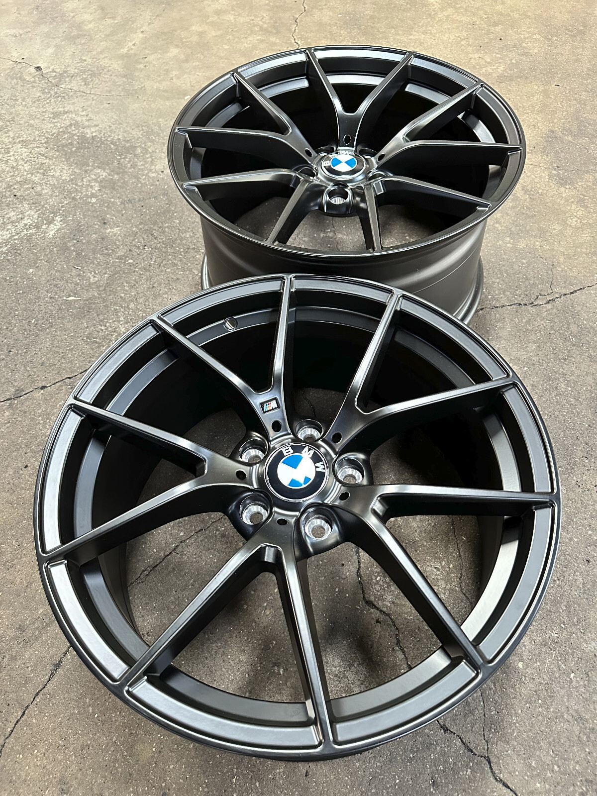 New 19x8.5 19x9.5 BMW Style 763M (4 Wheel) 5x120 BMW F30 F32 F10 E90 ...