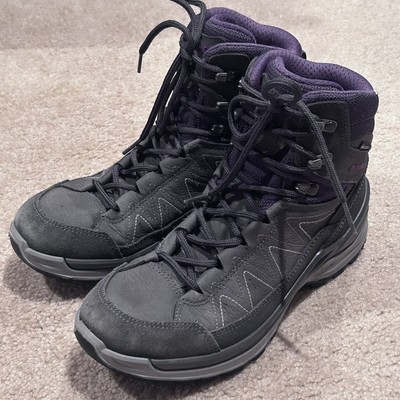 LOWA Women Toro Evo GTX Mid Hiking Boots Shoes US 7 EU 38 Gray 320721 ...