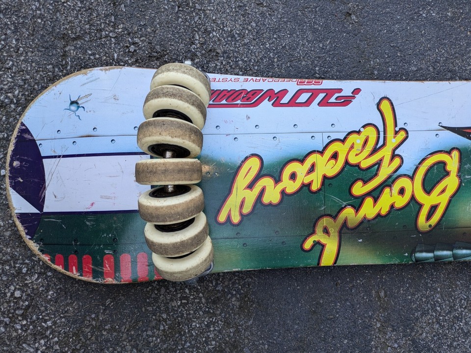 Flowboard Skateboard Bomb Factory Rare Used Good Condition🔥36" | eBay