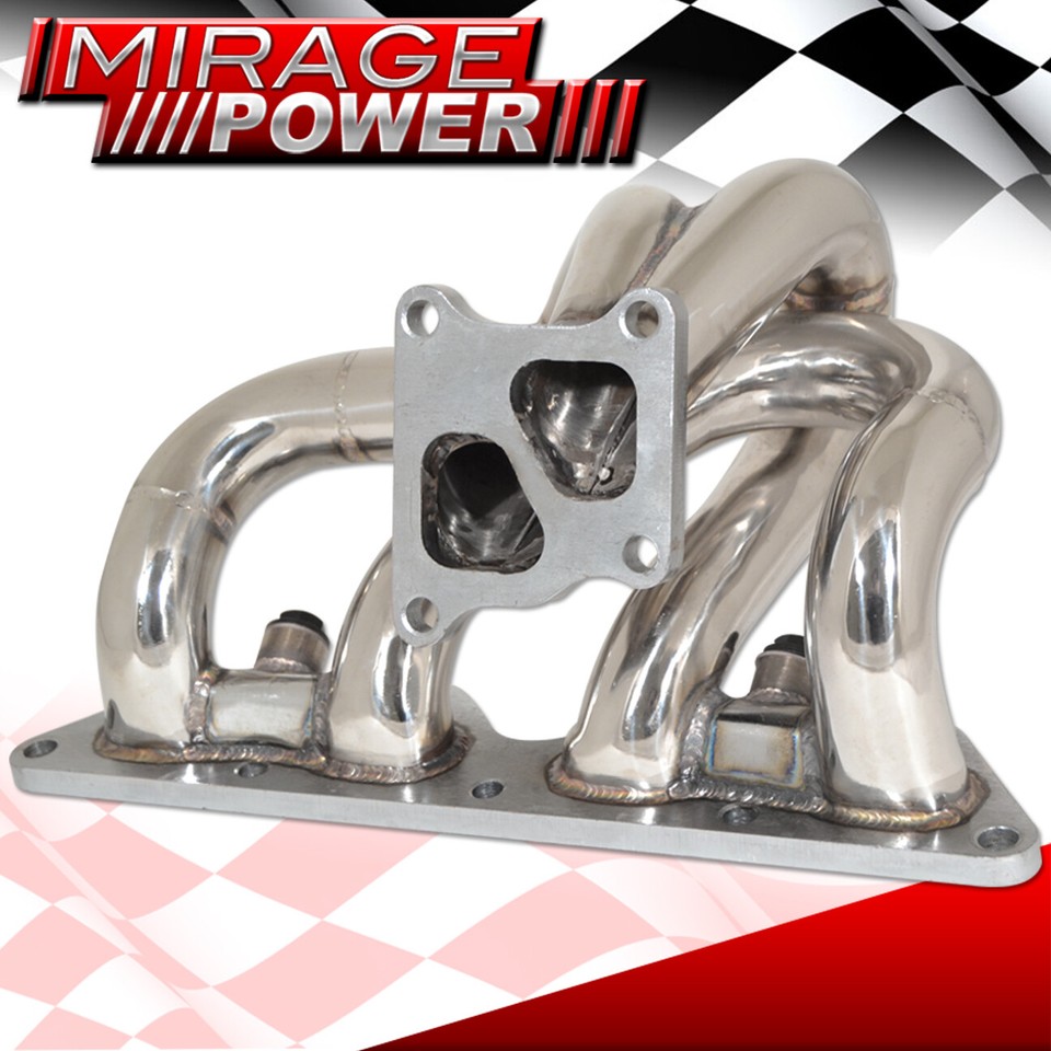 For 03-06 Mitsubishi Lancer EVO 7 8 9 CT9A Steel Turbo Manifold Header ...