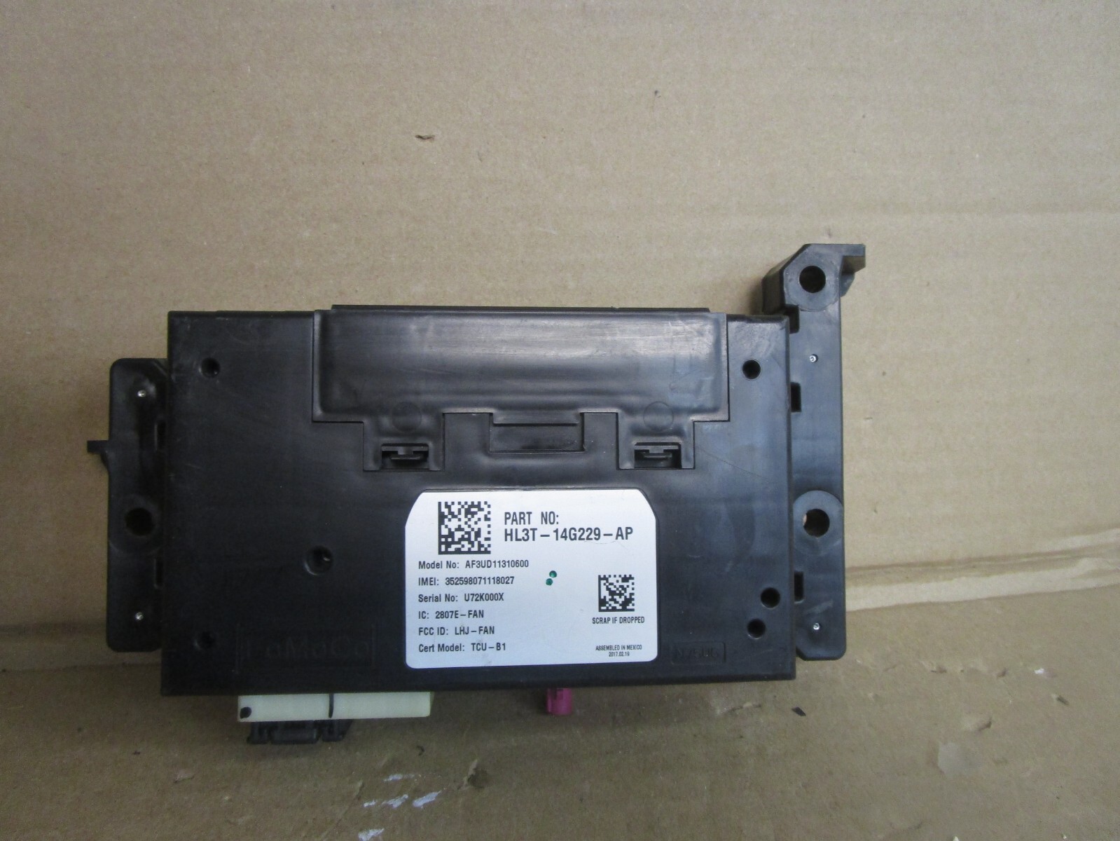 17+Ford+F150+Communication+Control+Module+Hl3t-14g229-ap for sale ...