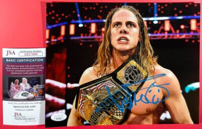 WWE NXT Matt Riddle Signed 8x10 Photo L Autograph RK-Bro WrestleMania ...