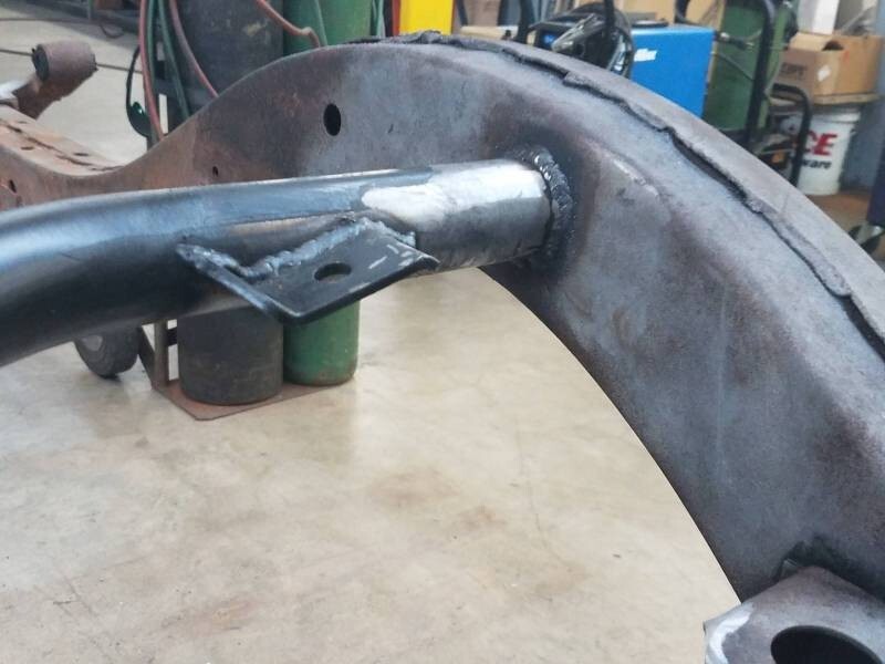 1955-57 Chevy Rear Shock Relocation Bar | eBay