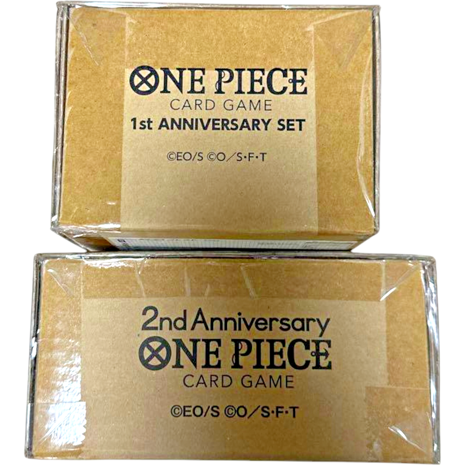 ONE PIECE Card Game Bandai 1st 2nd Anniversary Box Set Collection Japan ...