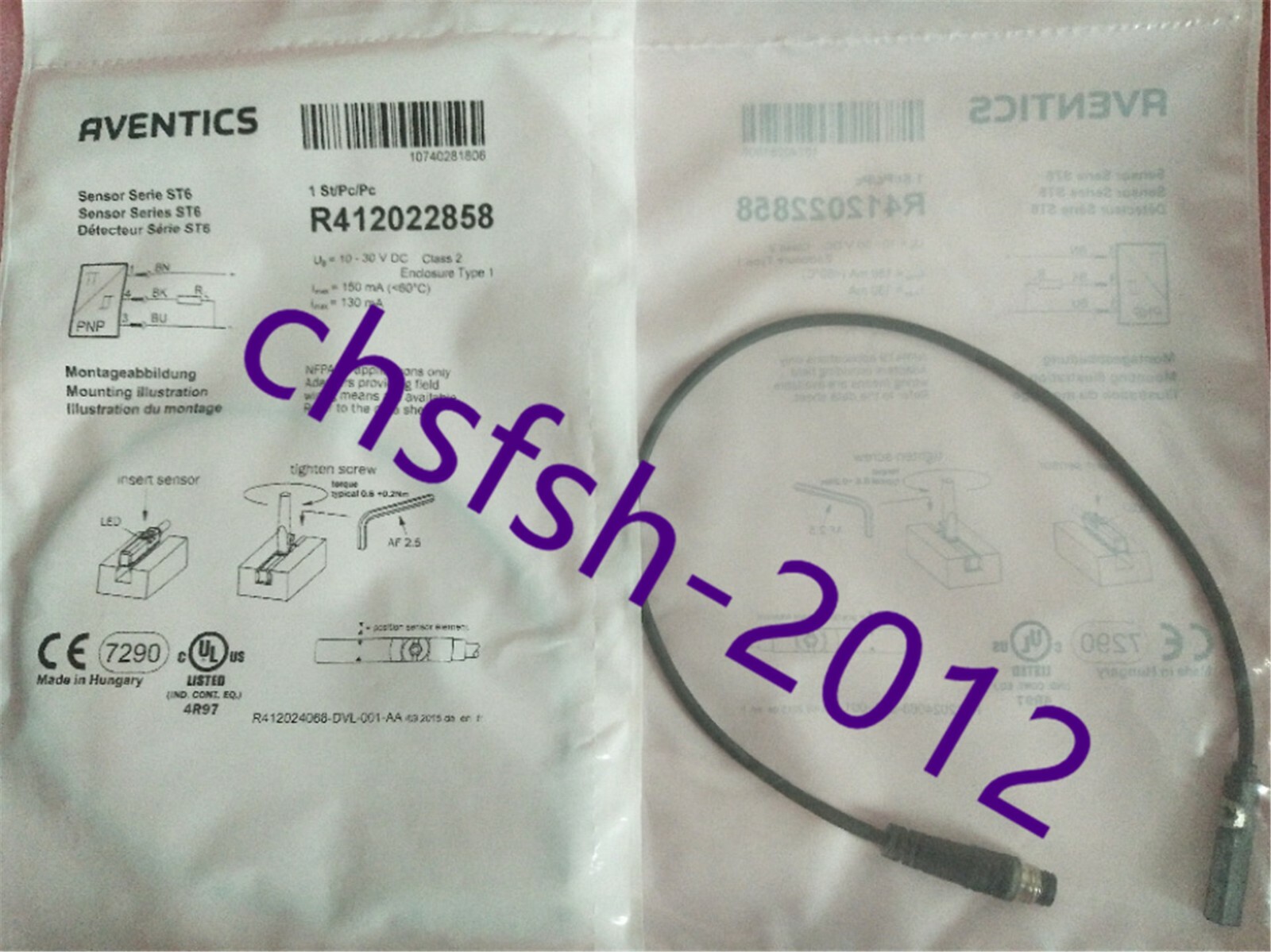 1 pcs New AVENTICS R412022858 magnetic switch | eBay