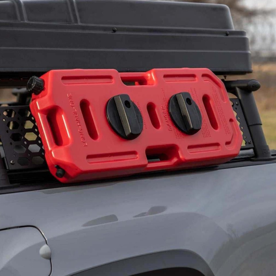 20L 5Gallon Fuel Pack Gas Can Tank Emergency Container Lock for Jeep ...