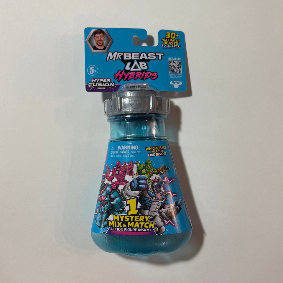 Mr Beast lab Hybrids Spike and Sprout Hyper Fusion action figure cactus monster | eBay