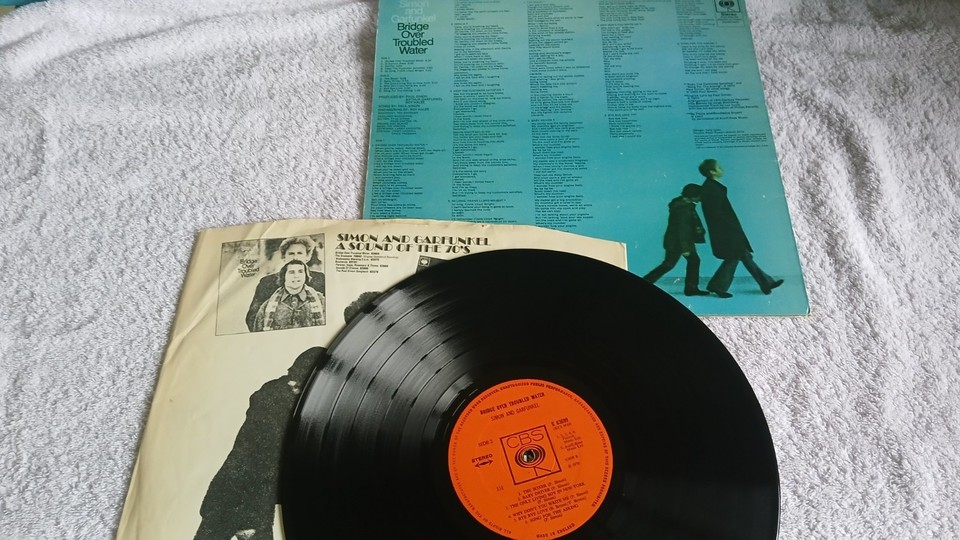 SIMON & GARFUNKEL -3 albums- Graduate / Bridge O Troubled Water ...