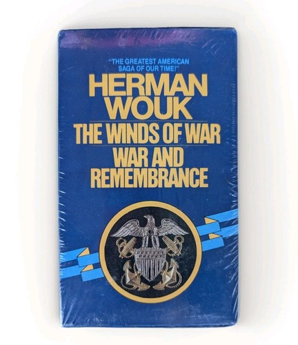 HERMAN WOUK - BOXED SET - 2 PAPERBACK BOOKS - WINDS OF WAR & WAR AND ...