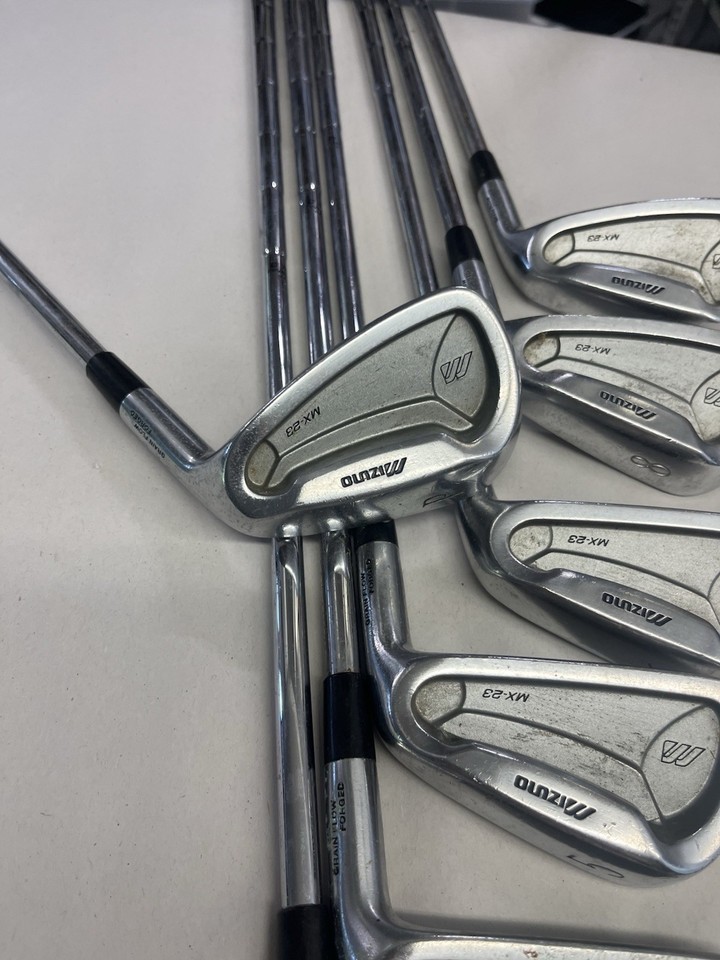 MIZUNO MX-23 Iron Set Of 7 GOLF CLUBS Right Hand - Grain Flow Forged | eBay