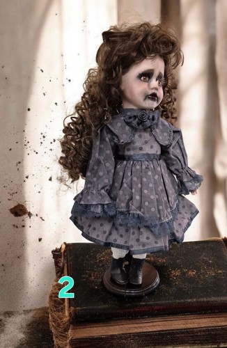 OOAK Creepy 16” Undead Girl Spooky Scary Halloween Horror Attic Dweller ...
