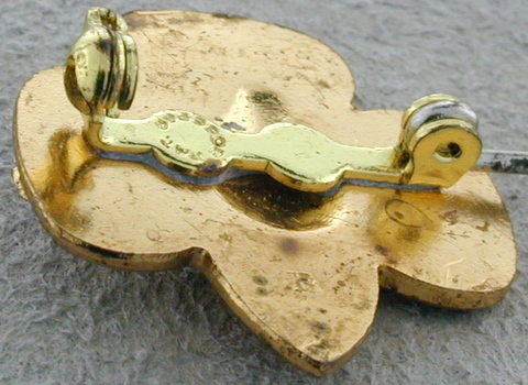 VINTAGE GOLD TONE FRATERNAL GIRL SCOUTS (GS) EAGLE PIN | eBay