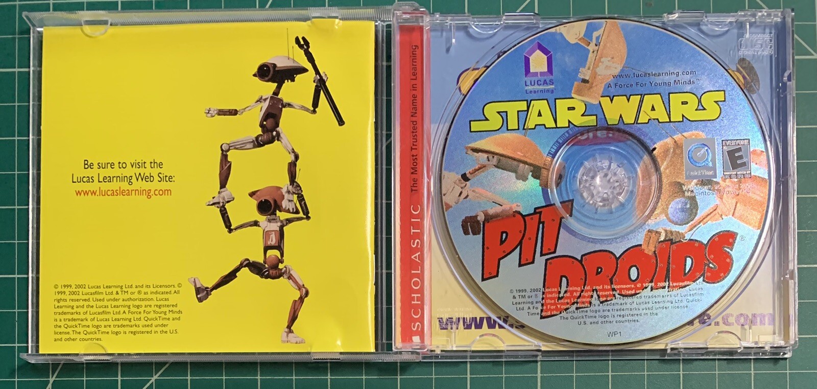 Star Wars Pit Droids 300 Puzzles Lucas Learning Scholastic Computer ...