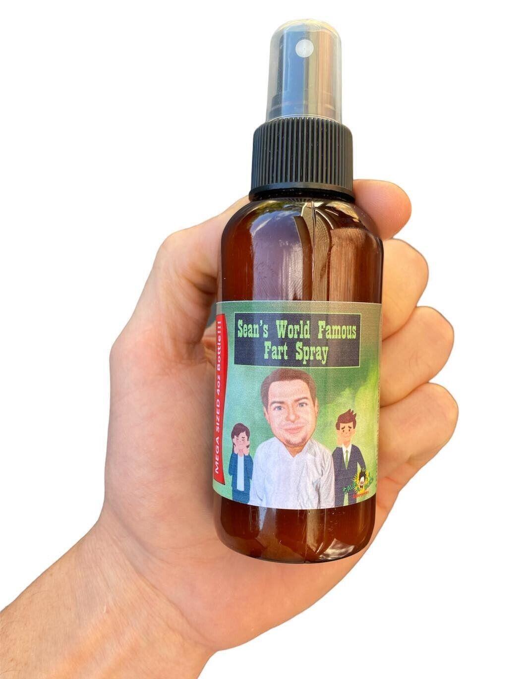 2 SEAN'S FAMOUS FART SPRAY BOTTLES - Giant 4 oz Size - Liquid GaG Prank ...