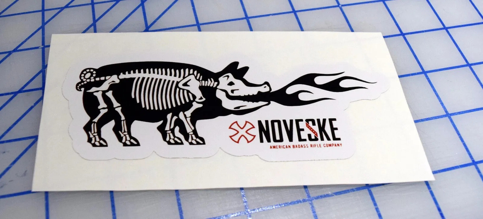 NOVESKE STOPS JIHAD STICKER Decal Sticker Rifle Gun Tactical 308 AR-15 ...