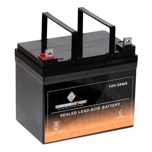 Chrome Battery 12V 35Ah U1 Lawn Mower Battery for Exmark Zero-Turn ...