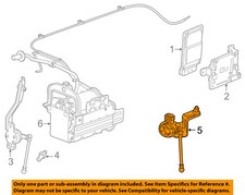 GM OEM Ride Control-front Sensor 25980091 for sale online | eBay