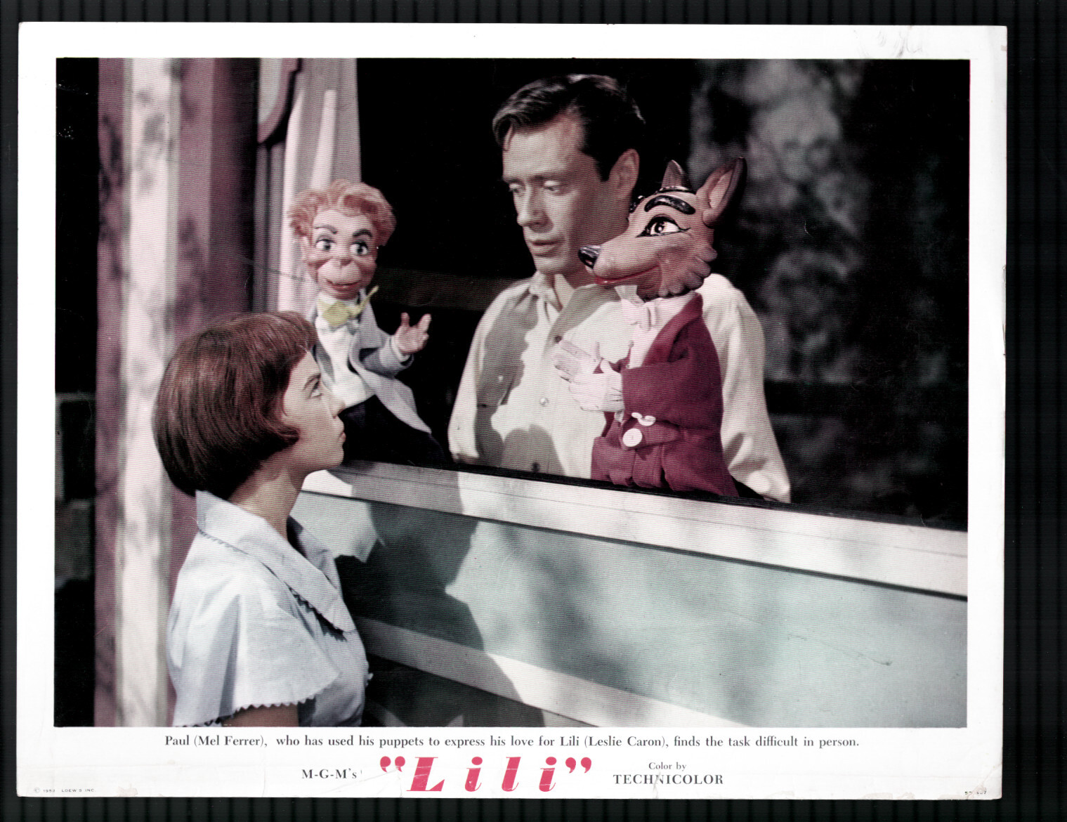 Lobby Card: Lili 11"x14" Lobby Card Leslie Caron Mel Ferrer | eBay