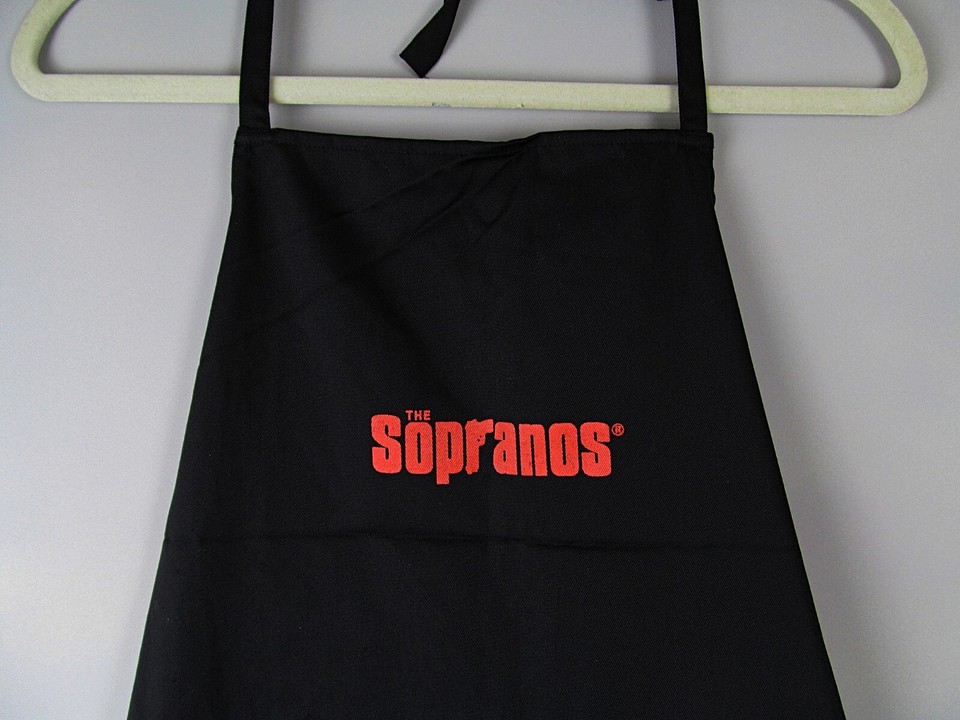The Sopranos Apron HBO Channel TV Show Promo Black Red Cooking ...