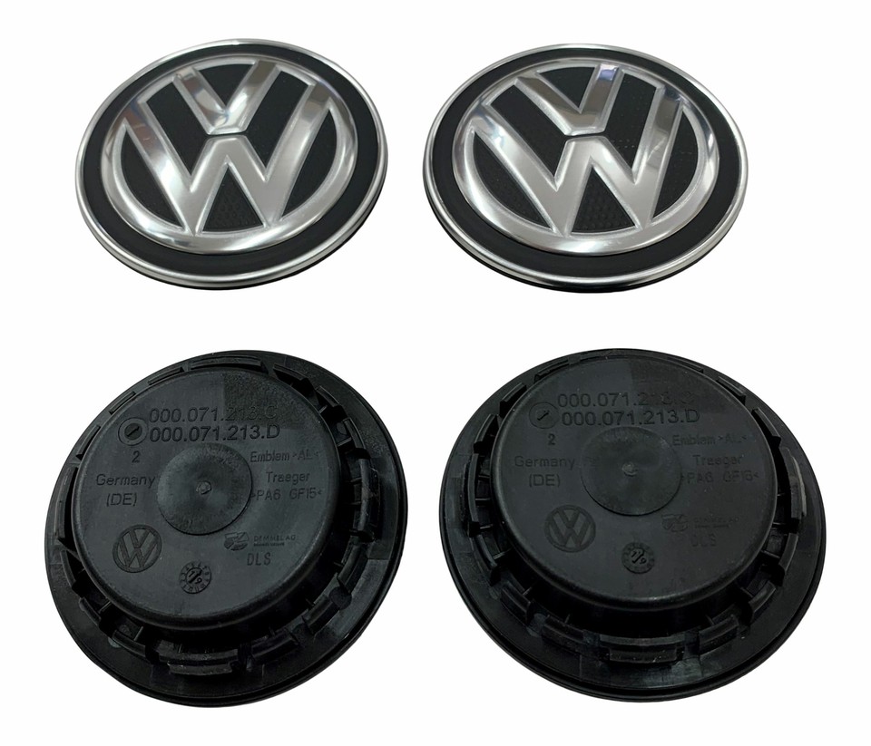 4x Original VW Dynamic Hub Caps Cover SPINNER for Alloy Wheels | eBay UK