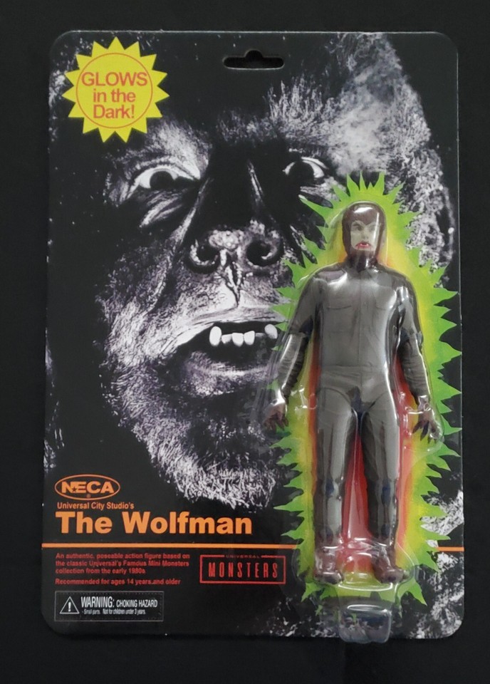 Loot Crate BK Crypt Club full set! Glow NECA figures Universal Monsters ...