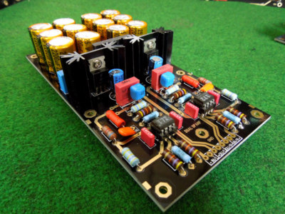 HIFI DUAL Circuit OPA2277 Turntable MM Phono stage Assembled Amplifier ...