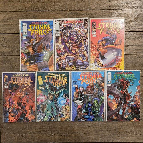 Codename Stryke Force 1 2 3 5 7 8 11 Lot Of 7 Marc Silvestri IMAGE 1995 ...