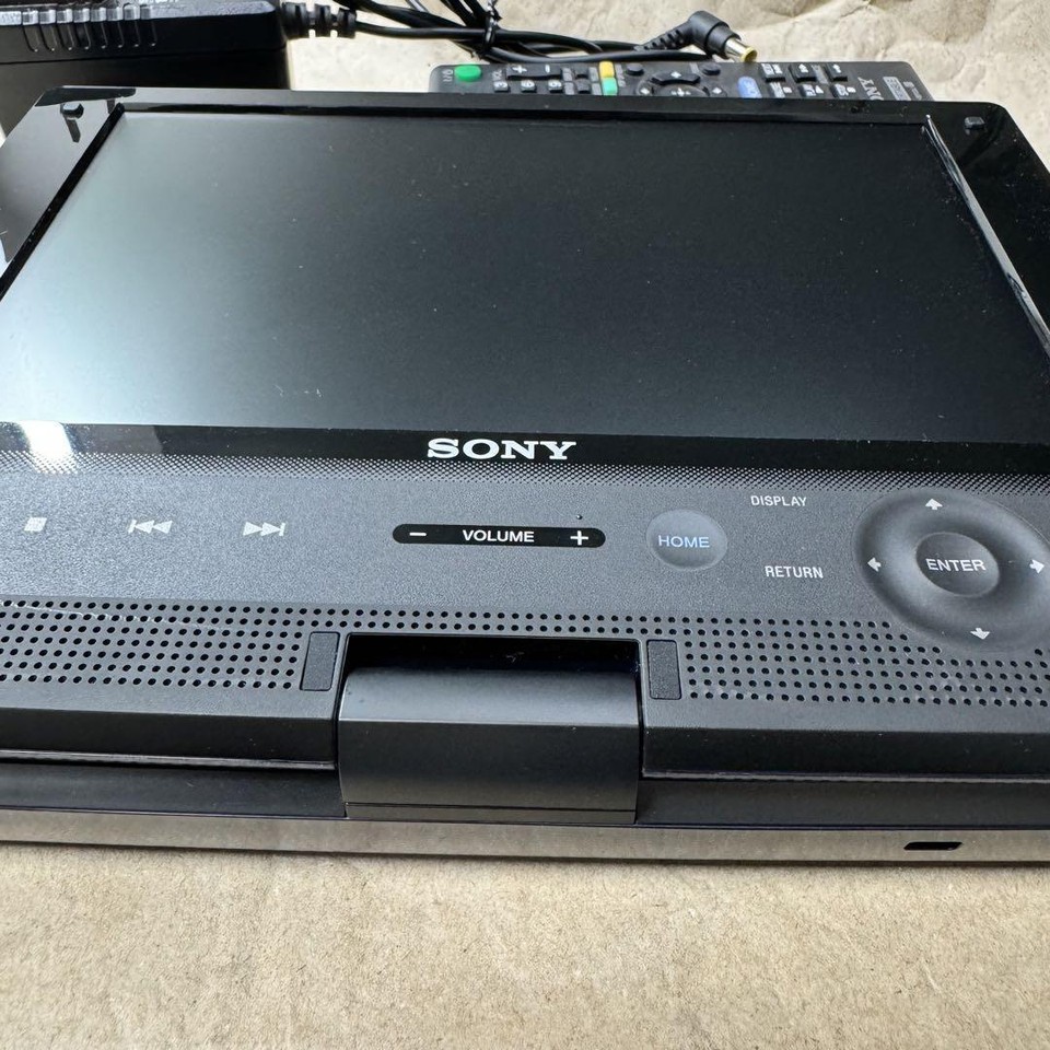 Sony BDP-SX910 Portable Blu-ray Player DVD 9V Wide Screen Black Made in ...