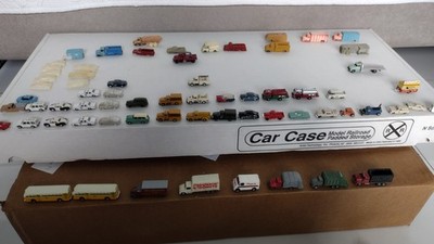 N SCALE VEHICLES lot 55+ ASSORTED VEHICLES woodland science athearn ...