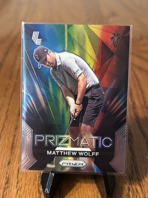 2024 PRIZM LIV GOLF PRIZMATIC #9 MATTHEW WOLFF RANGE GOATS GC | eBay