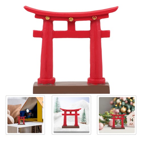 Micro Landscaping Torii Gate Japanese Miniatures Garden Decoration ...