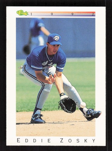 1992 Classic I #T99 Eddie Zosky Toronto Blue Jays | eBay