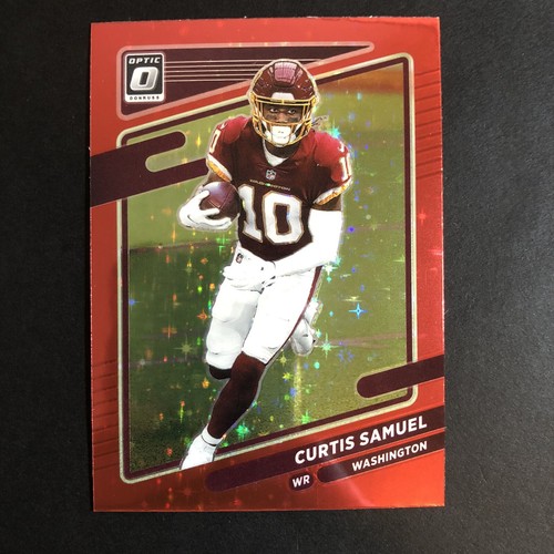 2021 Donruss Optic #2 Curtis Samuel Red Stars SP Card Commanders ...