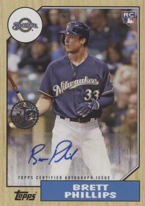 2017 Topps Update Series - 1987 Rookies and Trades Autographs Brett ...