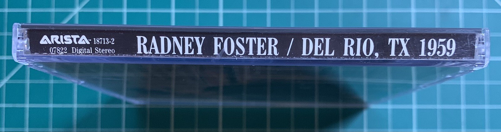 Del Rio, TX, 1959 by Radney Foster (CD, Sep-1992, Arista) VeryCleanDisc ...