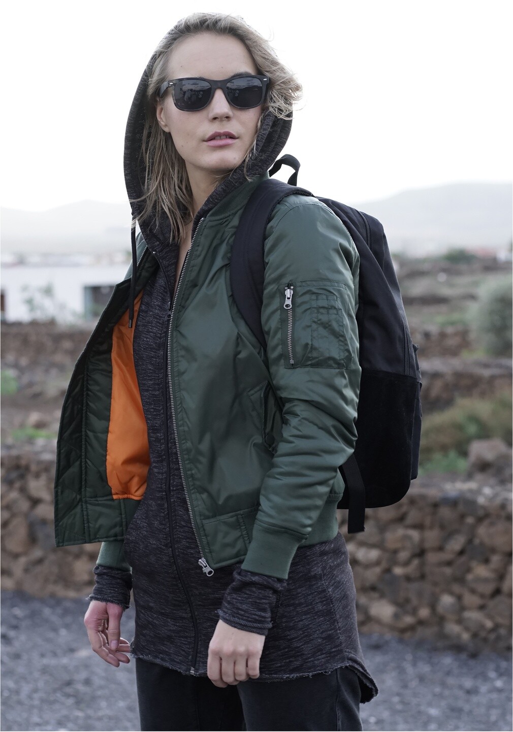 Urban Classics Damen Bomber Jacke Ladies Basic Bomber Jacket Olive | eBay