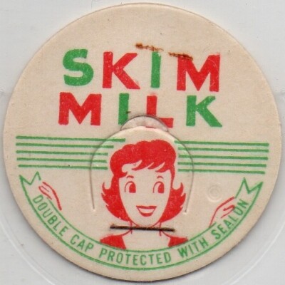 Milk Bottle Cap - SKIM MILK - Double Cap Protected With Sealon ...