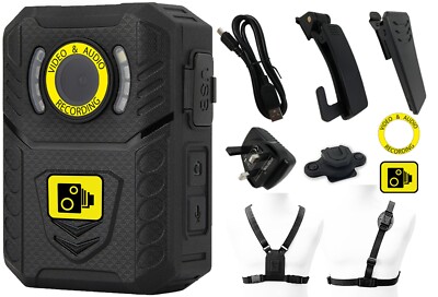 Body Camera Body Cam For Security Safety Protection 128GB 64GB 32GB HD ...