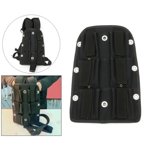 6kg Nylon Diving Backplate Harness Scuba Tech Dive Weight 40x29cm ...