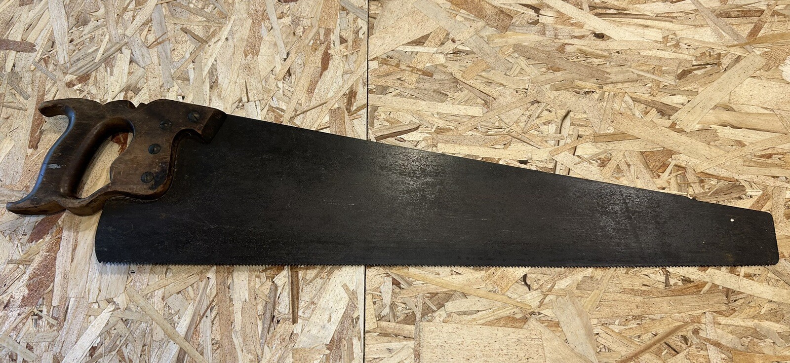 Disston No. 16 Hand Saw Circa 1917-1940 Blade Is 26” And 8 TPI, Wheat ...
