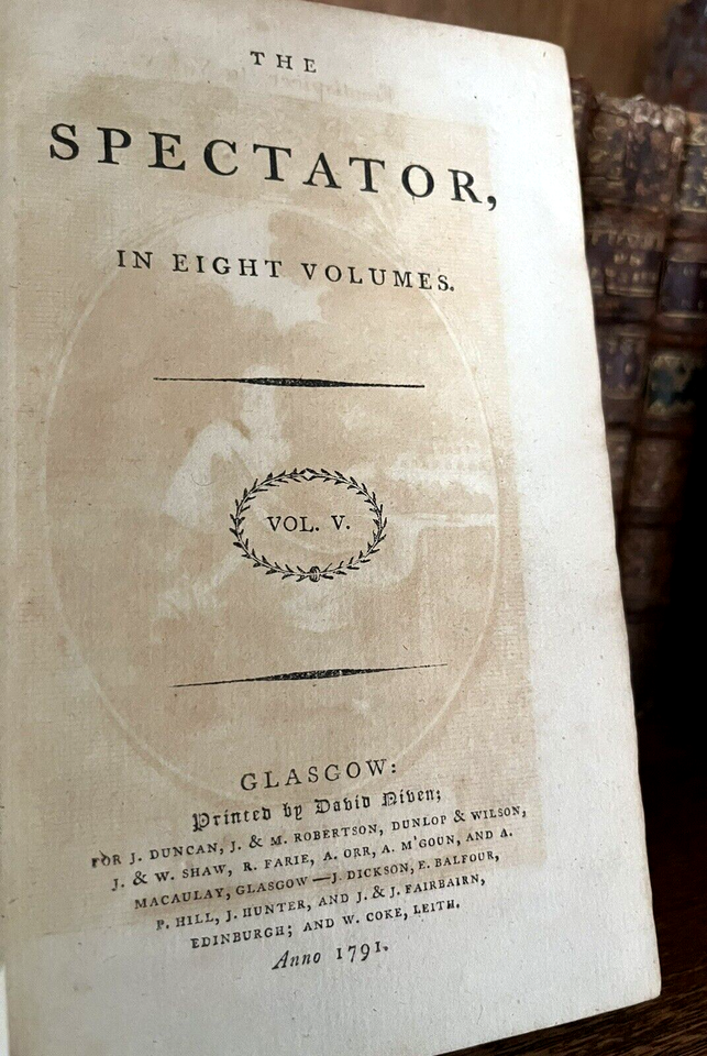 ENGLISH OLD BOOK FROM 1700s - Rare Historical Collectible Text from ...