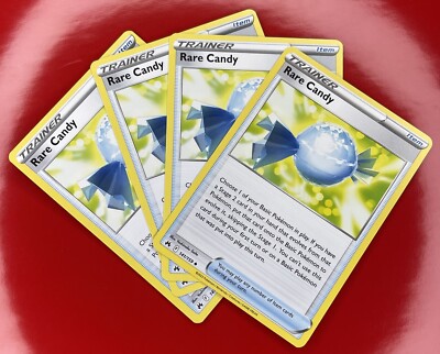 4X Pokémon TCG Rare Candy Crown Zenith 141/159 Regular Uncommon 2023 NM ...