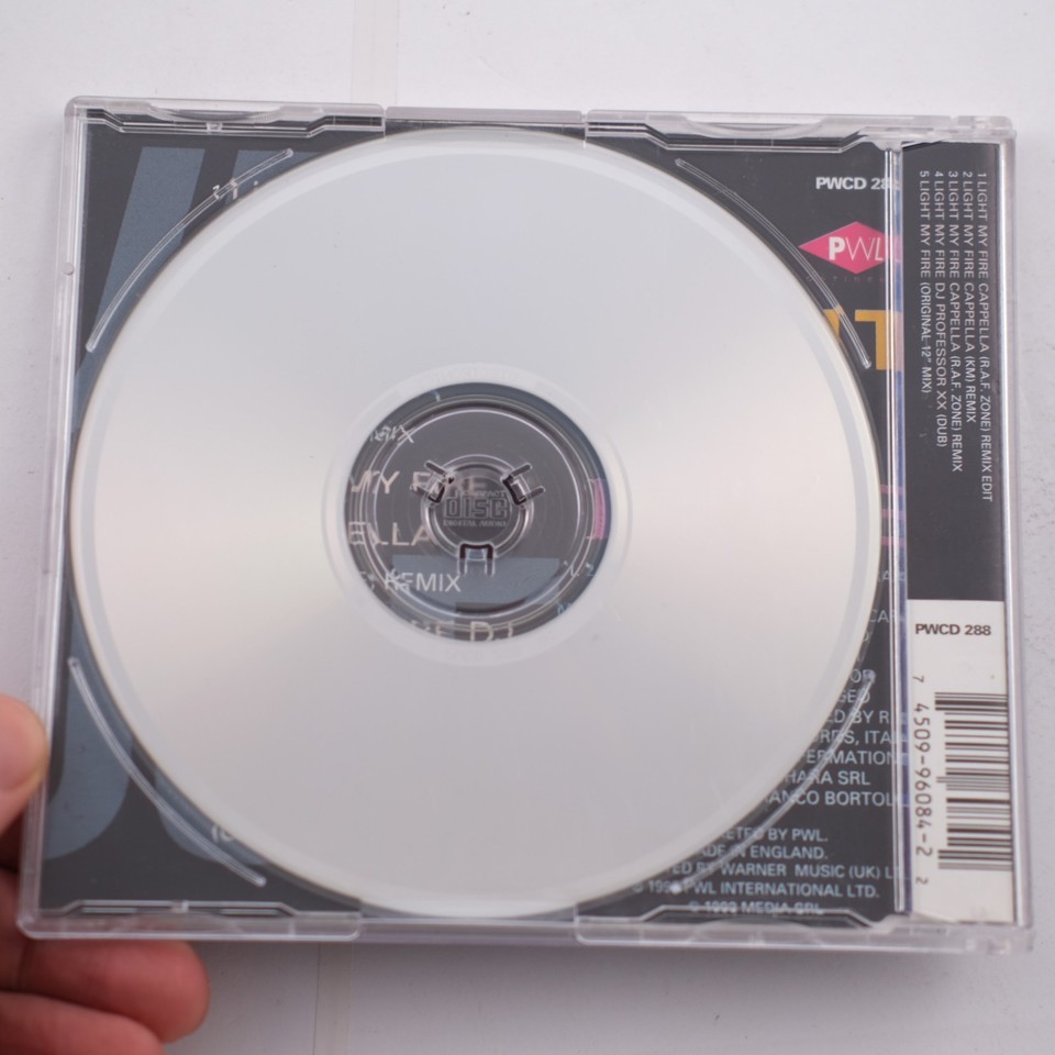 Club House Featuring Carl – Light My Fire (The Cappella Remixes) CD ...