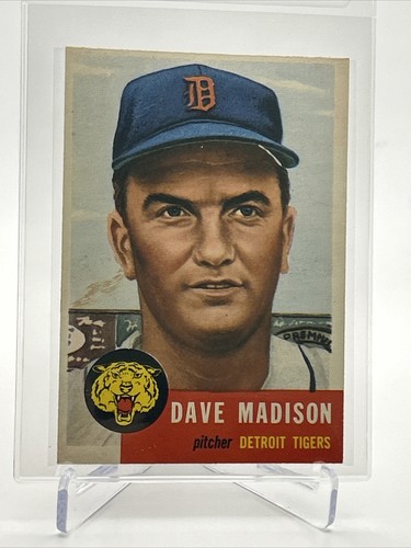 1953 Topps Dave Madison Baseball Card #99 EX Quality FREE SHIPPING | eBay