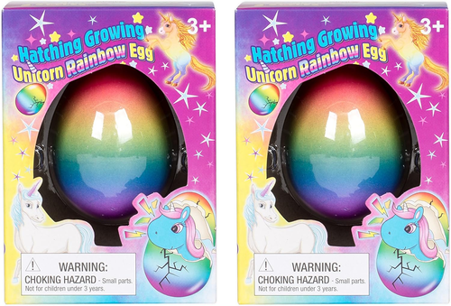 Ymctoy - Surprise Growing Hatching Unicorn Rainbow Eggs, Set of 2 7445035557502| eBay