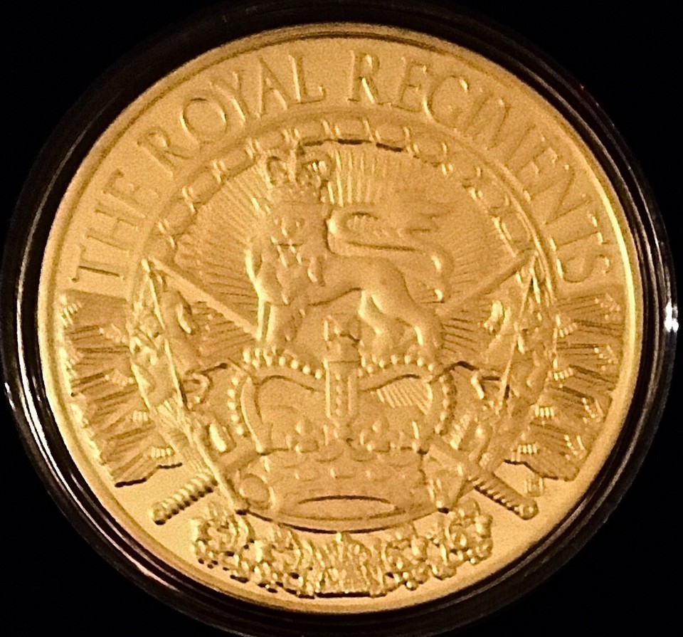 Windsor Mint "The Royal Regiments" The Parachute Regiment Coin 40mm ...