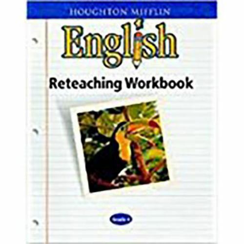 Houghton Mifflin English : Reteach Workbook Consumable Level 3 by ...